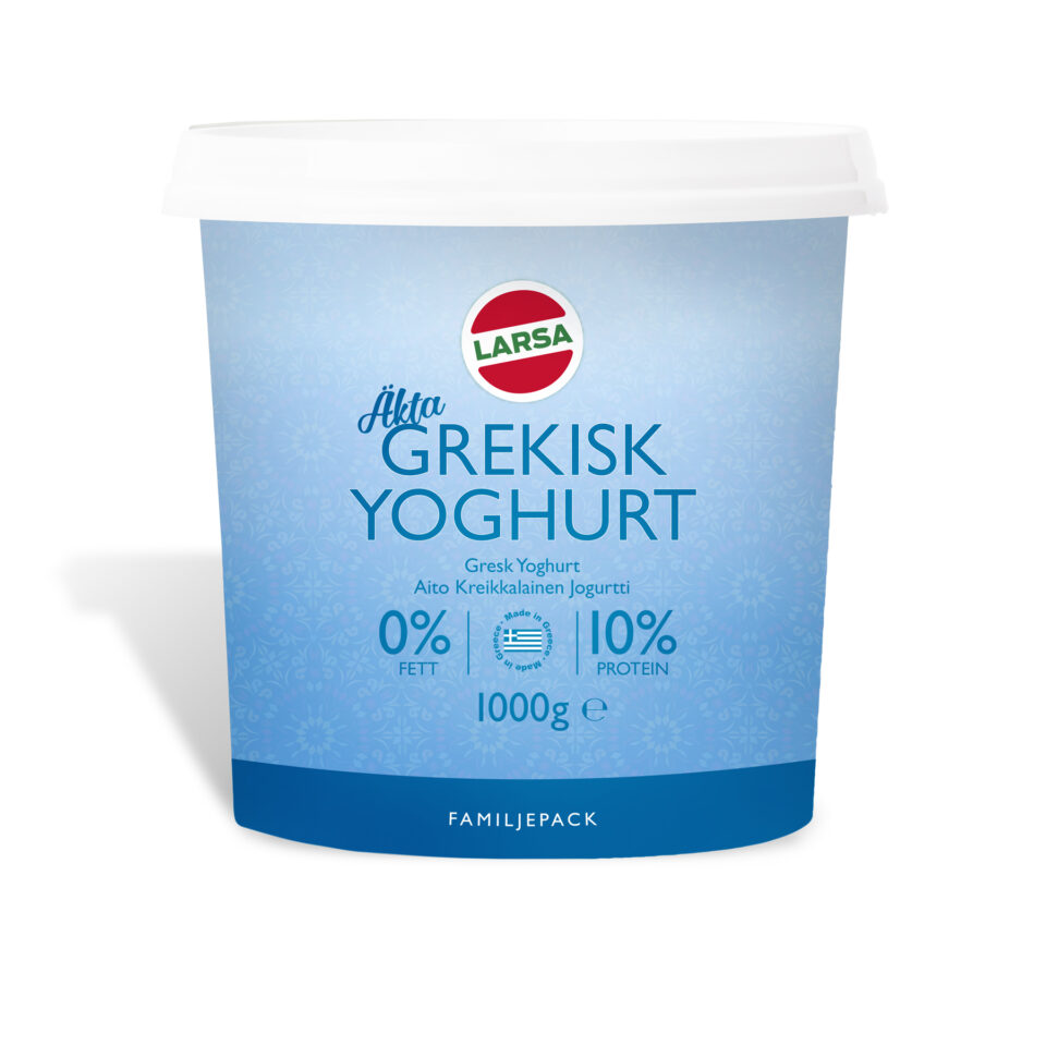 Äkta Grekisk Yoghurt 0% | Larsa Foods